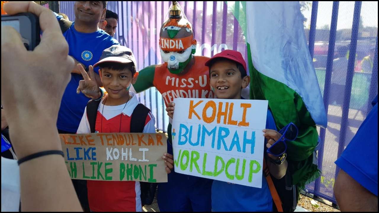 World Cup 2019: India! India! - Loud and proud, Indian fans flock ...