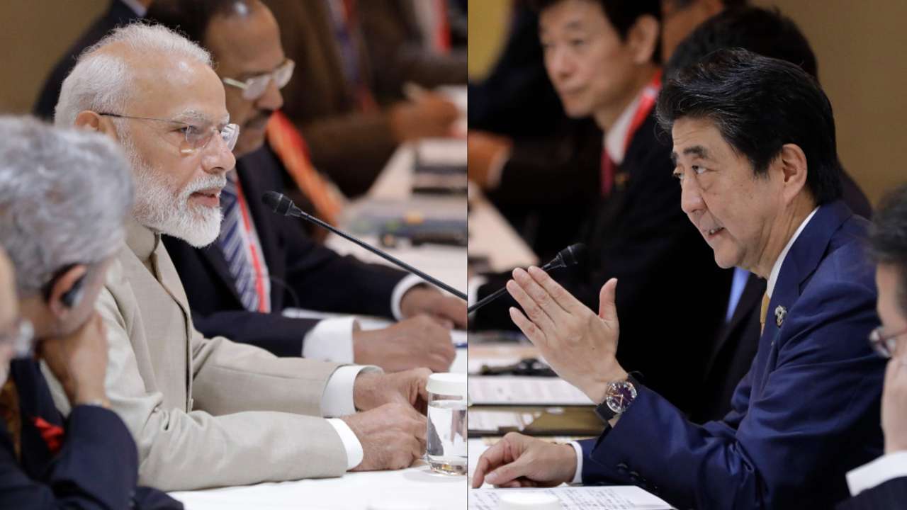 G20 Summit: Modi-Abe discuss connectivity, Indo-pacific, bullet train ...
