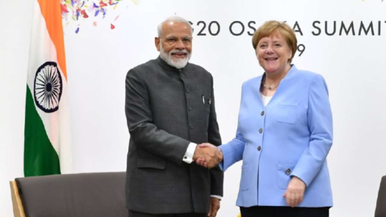 PM Modi meets German Chancellor Angela Merkel, discusses ways to deepen ... PM Modi meets German Chancellor Angela Merkel, discusses ways to deepen ...