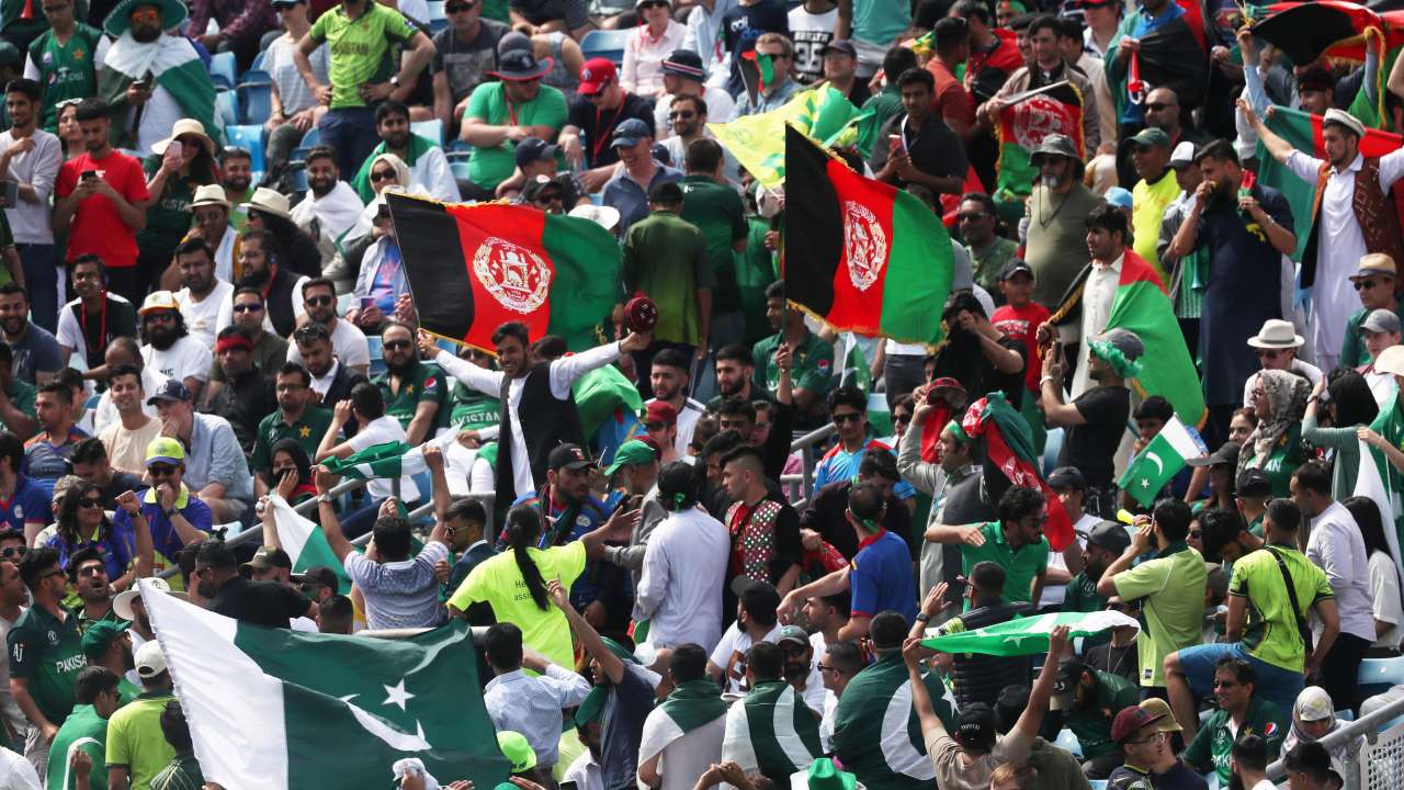 Watch: Afghanistan, Pakistan fans clash at Headingley during PAK vs AFG ...