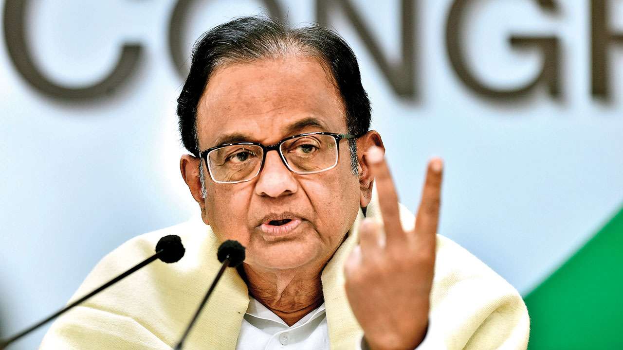 Govt seems to be pessimistic about economy: P Chidambaram