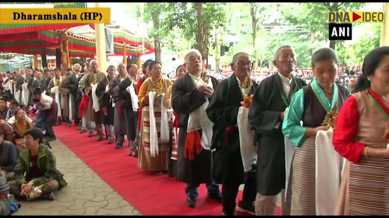 Dalai Lama attends long life prayer ceremony in Dharamshala
