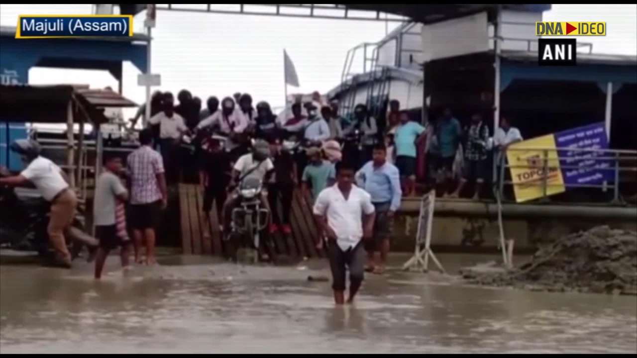 Heavy downpour triggers flood in Assam’s Majuli