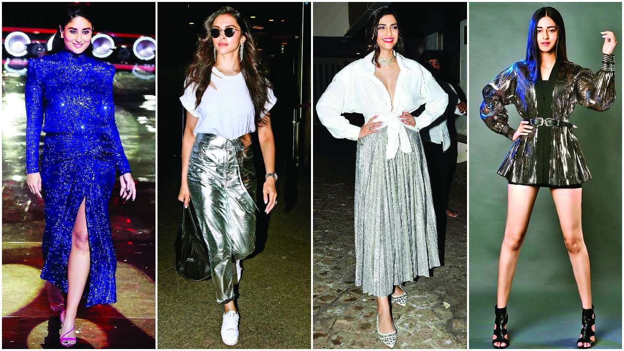 B-Town girls are bringing the shimmer back in style