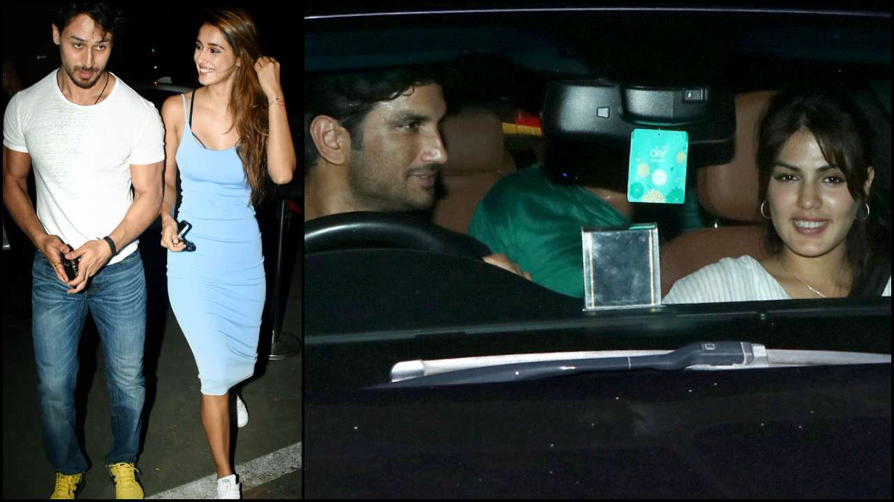 Photos: Tiger Shroff-Disha Patani and Sushant Singh Rajput-Rhea ...
