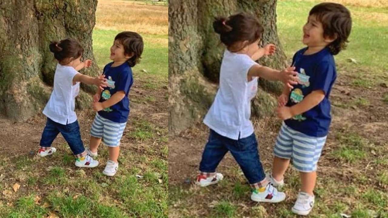 With hugs and hand-holding, Taimur Ali Khan-Inaaya Naumi Kemmu are ...