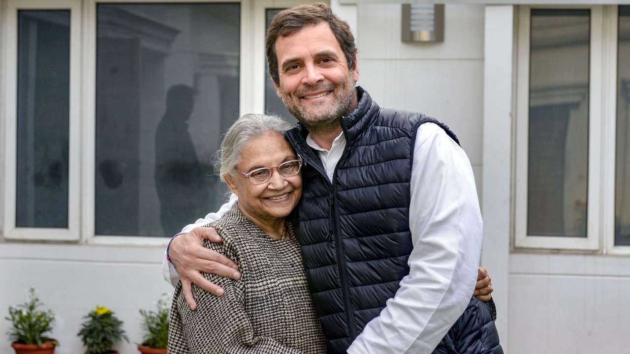 Sheila Dikshit was harassed by Ajay Maken, PC Chacko, Rahul endorsed it ...