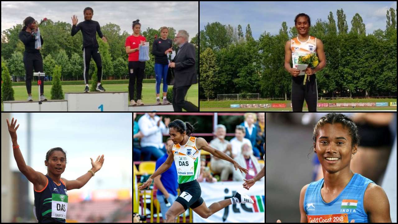 Hima Das: The golden girl who ran her way to glory grabbing five medals ...