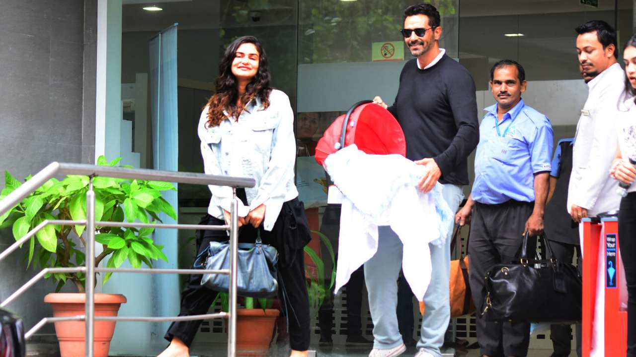 Photos: Arjun Rampal and girlfriend Gabriella Demetriades take their ...