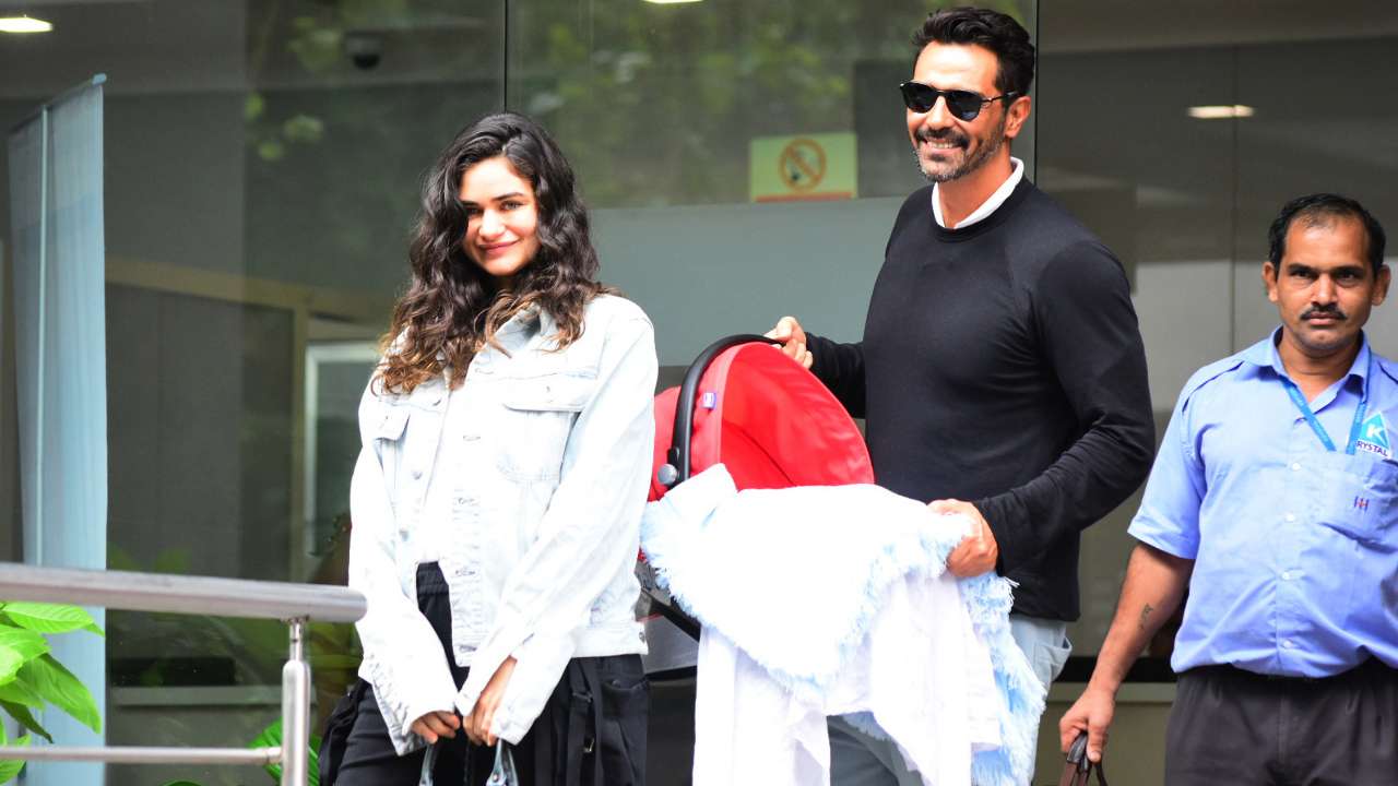 Photos: Arjun Rampal and girlfriend Gabriella Demetriades take their ...