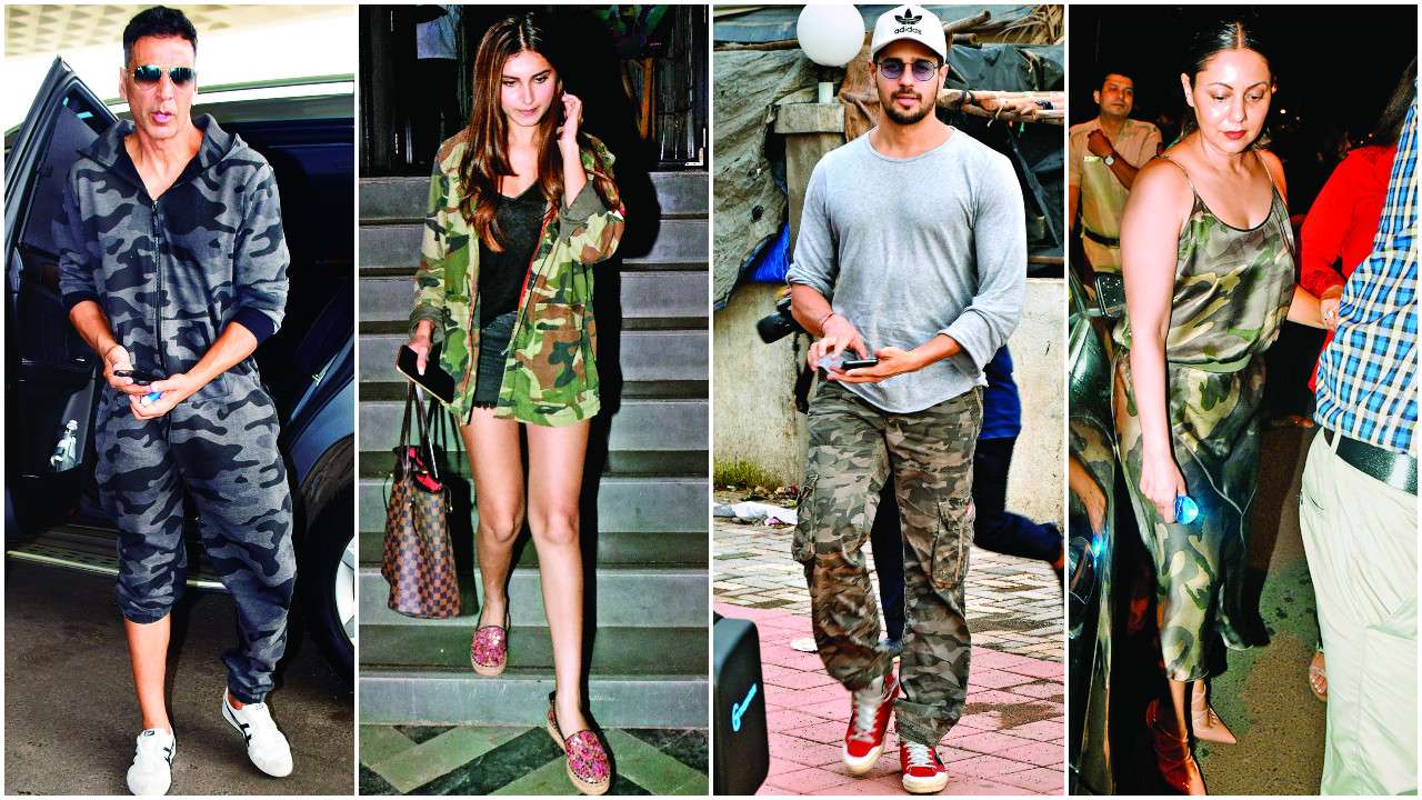 Akshay Kumar, Gauri Khan bring camo capers back in vogue Akshay Kumar, Gauri Khan bring camo capers back in vogue