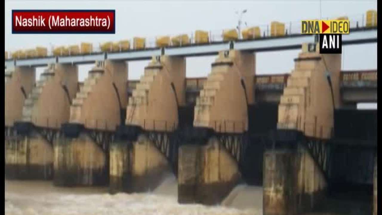 Watch: Godavari River in Nashik flows above danger mark due to heavy ...