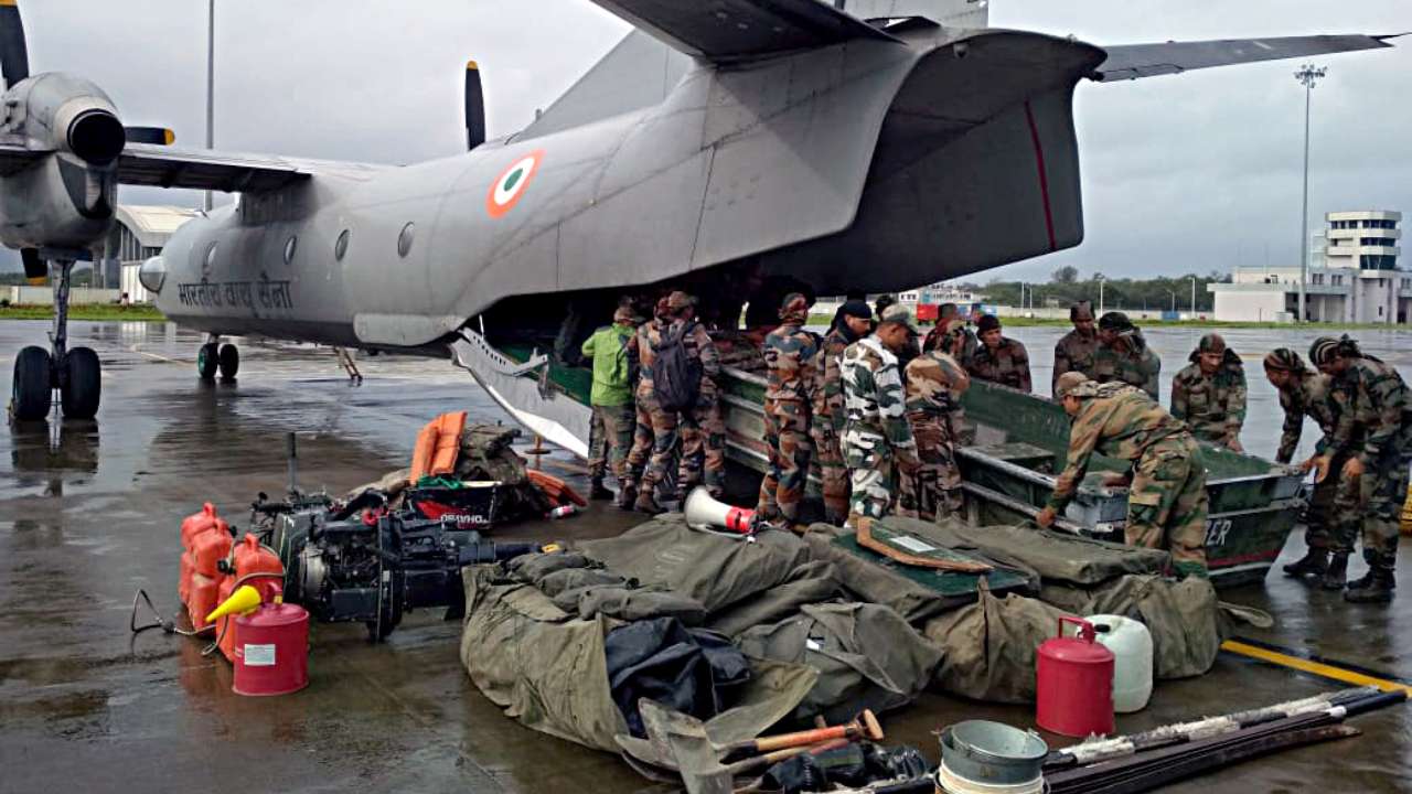 Indian Army intensifies rescue operation in flood affected states