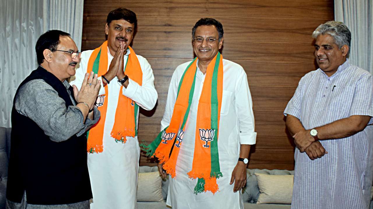 Former Samajwadi Party MPs Sanjay Seth, Surendra Nagar join BJP