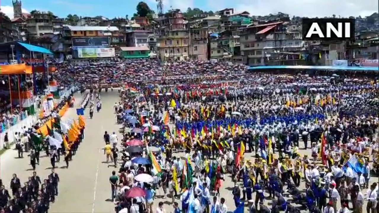 73rd Independence Day celebrations Live: Tri-colour festivities abound