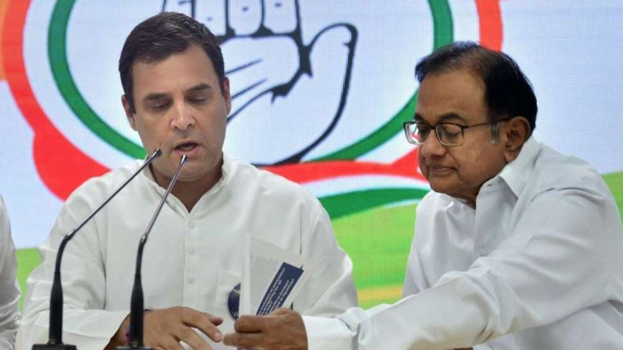 Disgraceful misuse of power: Rahul Gandhi on action against P Chidambaram