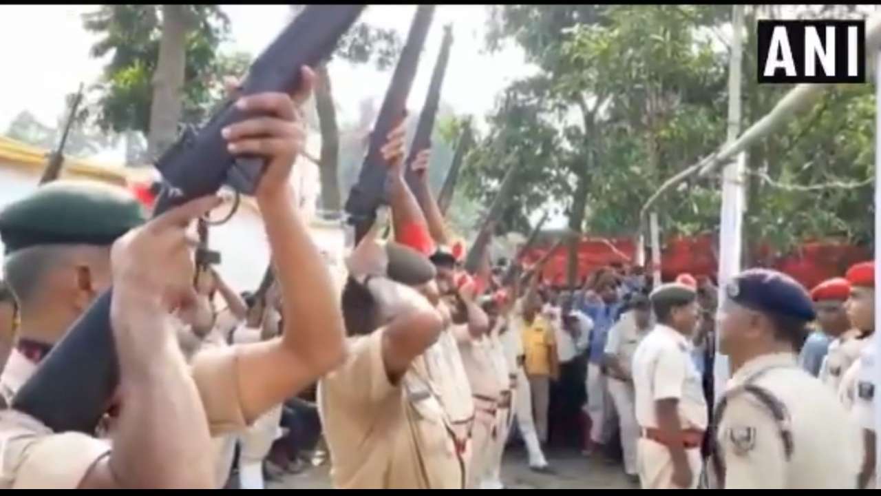 22 rifles fail during gun salute for former Bihar CM Jagannath Mishra