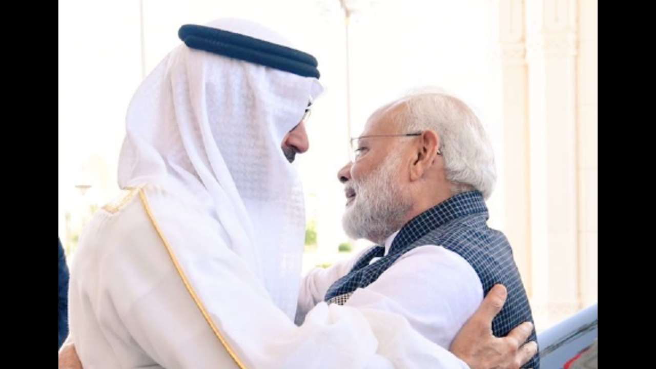 Modi in Gulf: Prime Minister receives UAE's highest civilian award ...