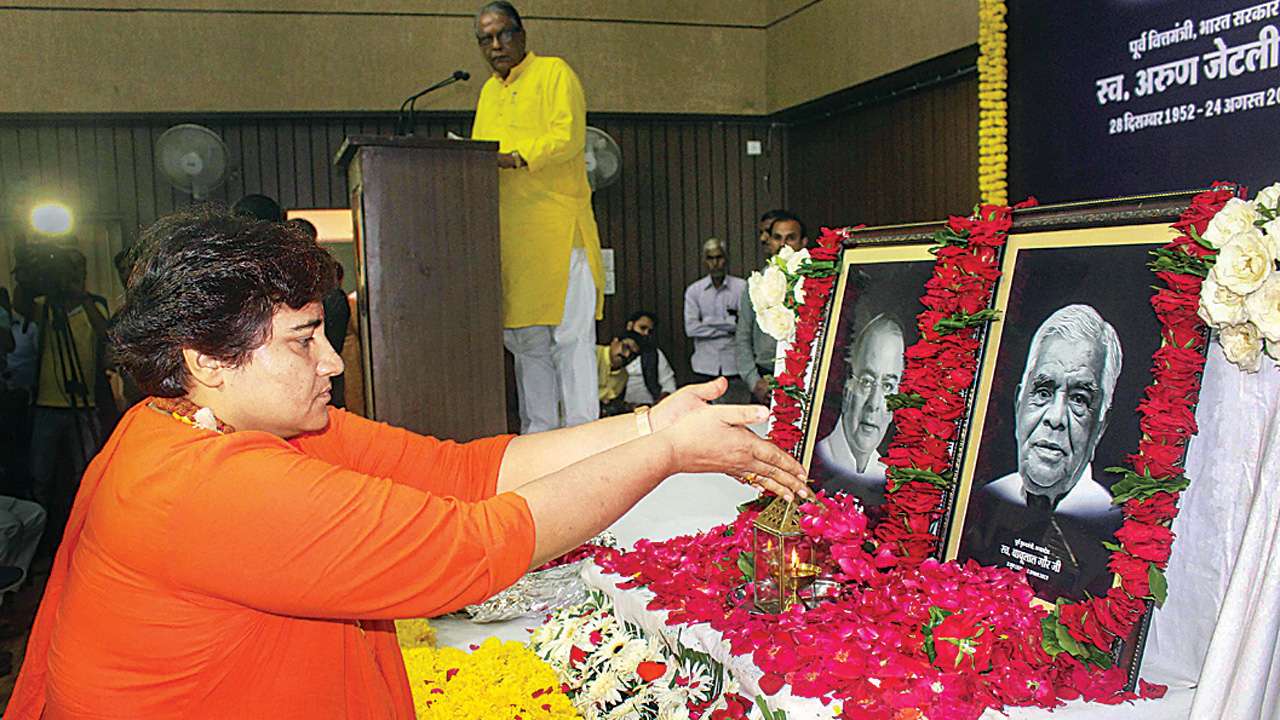 Pragya Singh Thakur's foot lands in her mouth again