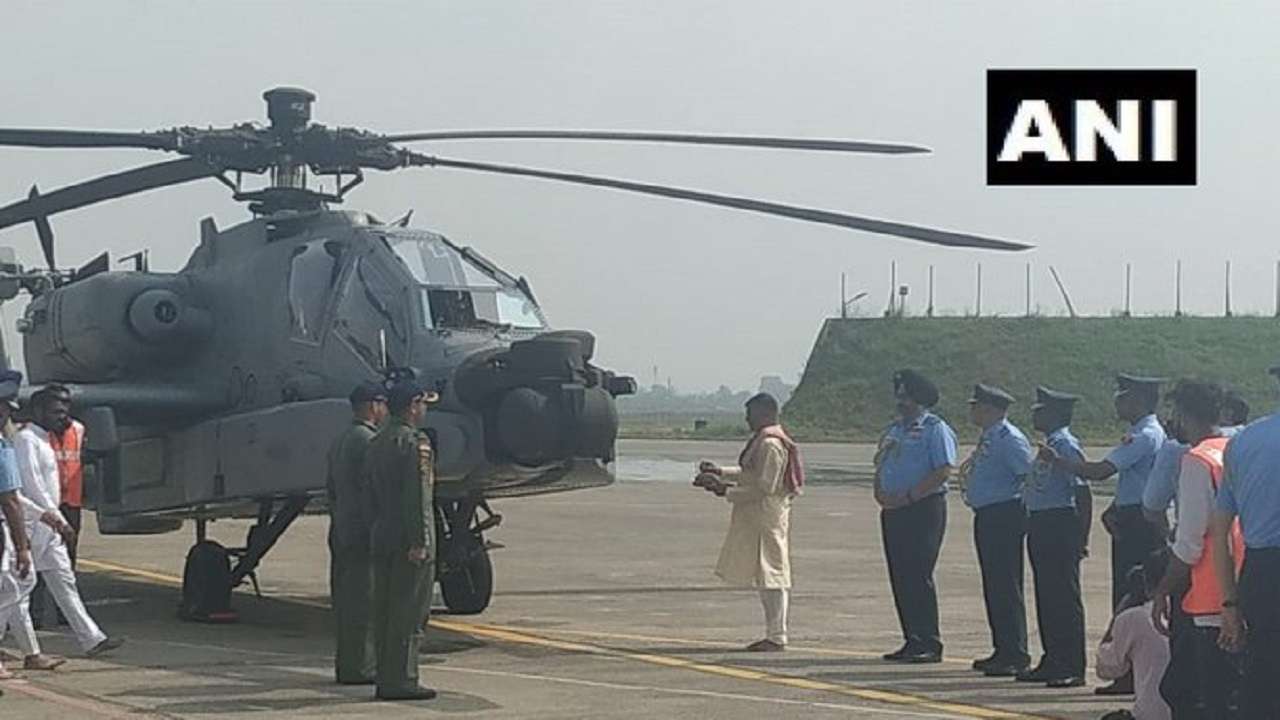 US-made Apache helicopters inducted into Indian Air Force as India ...