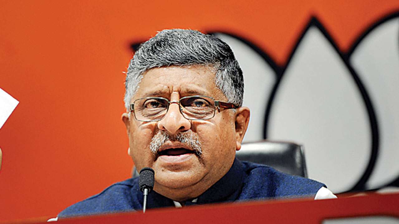 Law Minister Ravi Shankar Prasad: Basics of economy fine