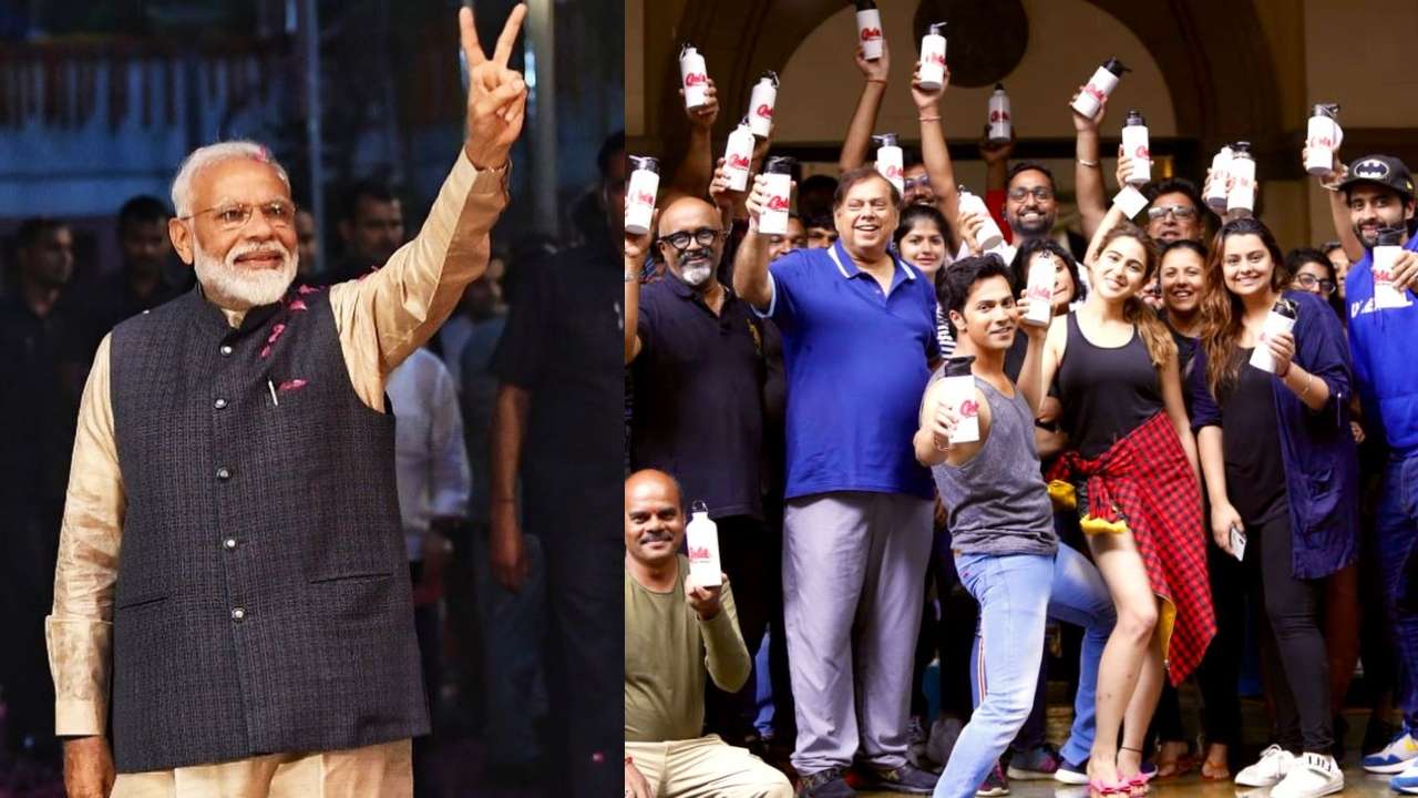 PM Narendra Modi applauds Varun Dhawan, Sara Ali Khan and Team 'Coolie ...