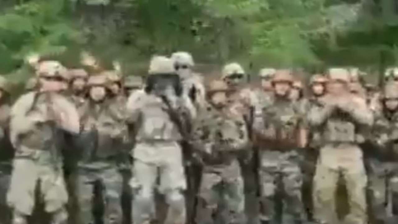 Watch: Indian, American soldiers tap feet to Assamese marching song ...