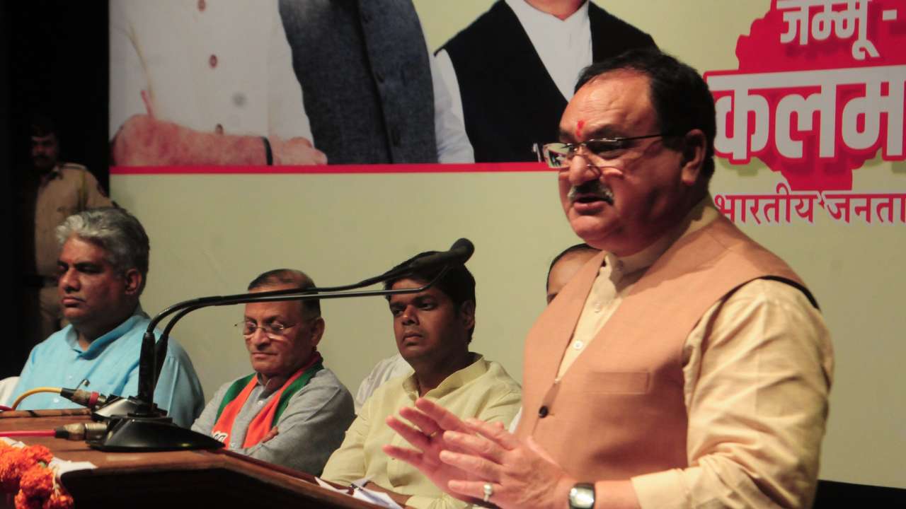 Elections In Jandk After Delimitation Of Constituencies Jp Nadda