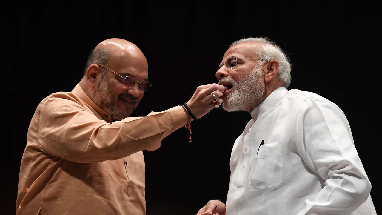 'New India emerging under your leadership': Amit Shah wishes PM Modi on ...