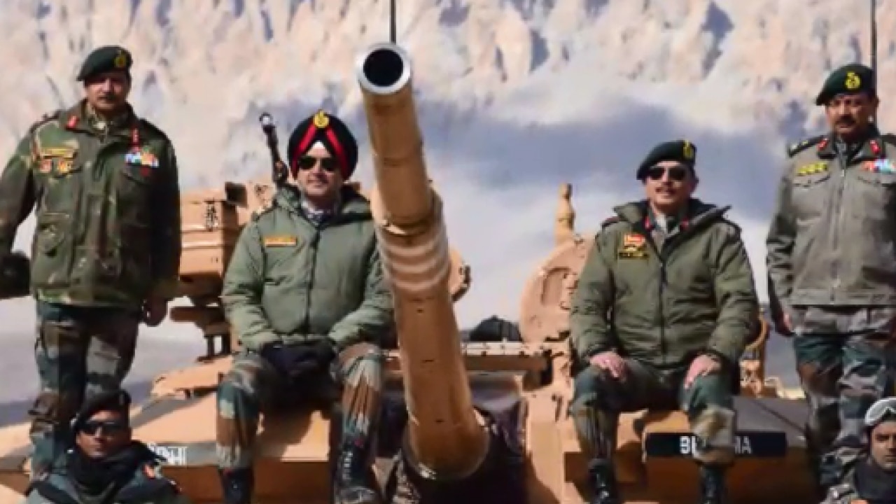 Watch: Battle-ready Indian Army show their preparedness in integrated ...