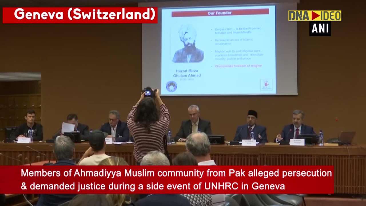 Pak's Ahmadiyya Muslims allege persecution, demand justice at UN event ...