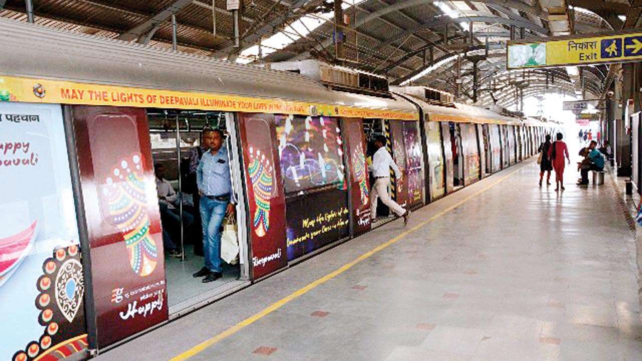 Delhi Metro grey line: Dwarka-Najafgarh stretch inspection on Wednesday ...