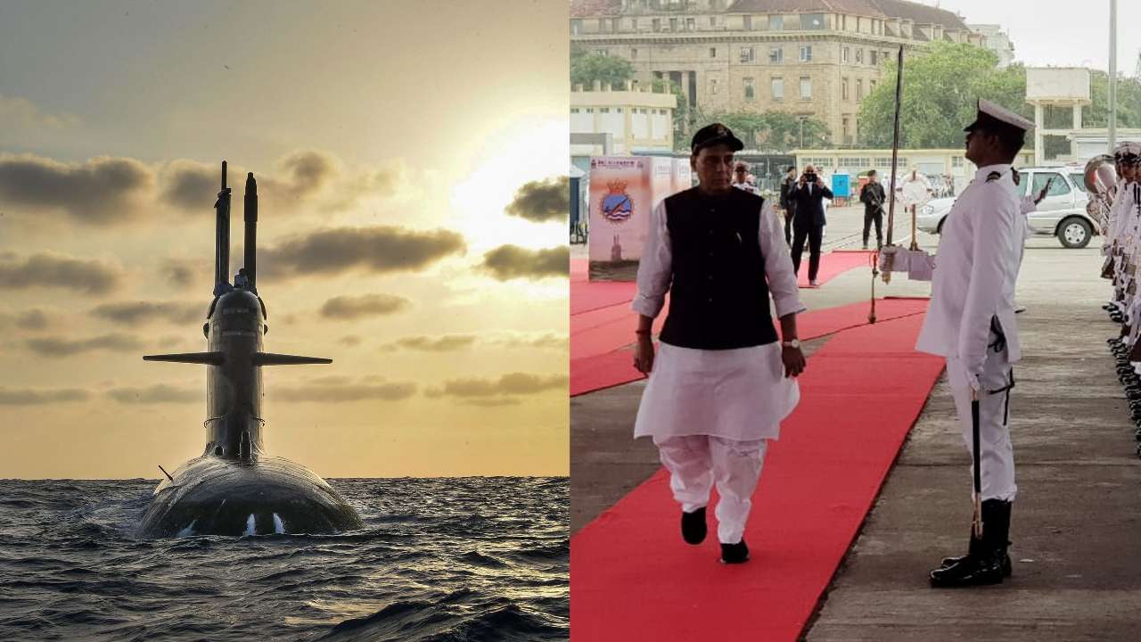 Rajnath Singh commissions INS Khanderi; all you need to know about ...