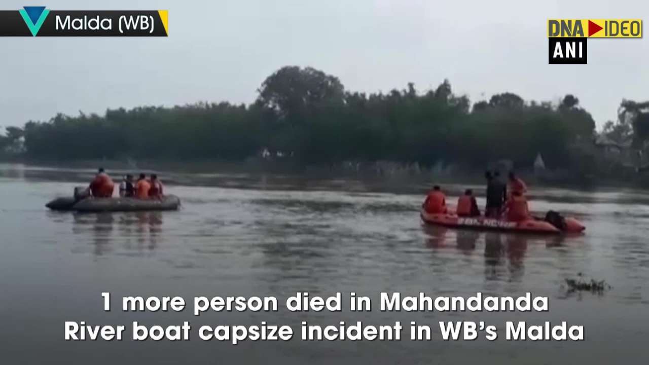 3 dead after boat capsized in Mahananda River in WB’s Malda