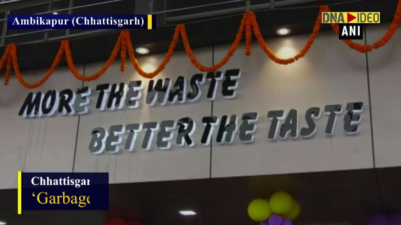 India’s first ‘Garbage Cafe’ opens in Chhattisgarh’s Ambikapur