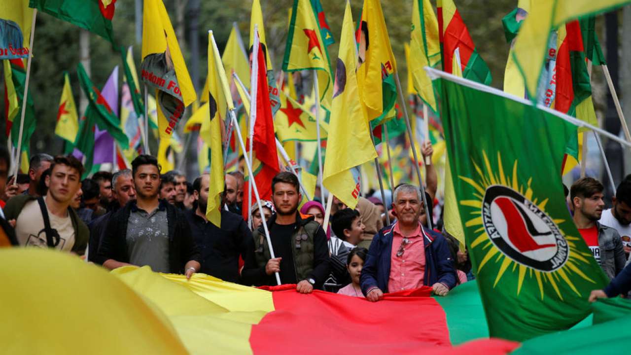 20,000 Kurds demonstrate in Germany against Turkish offensive in Syria