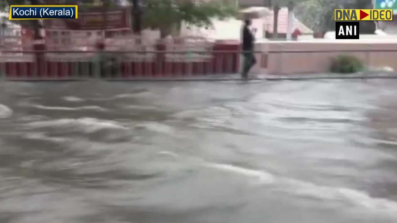 Watch: Heavy downpour causes water-logging in Kerala’s Kochi