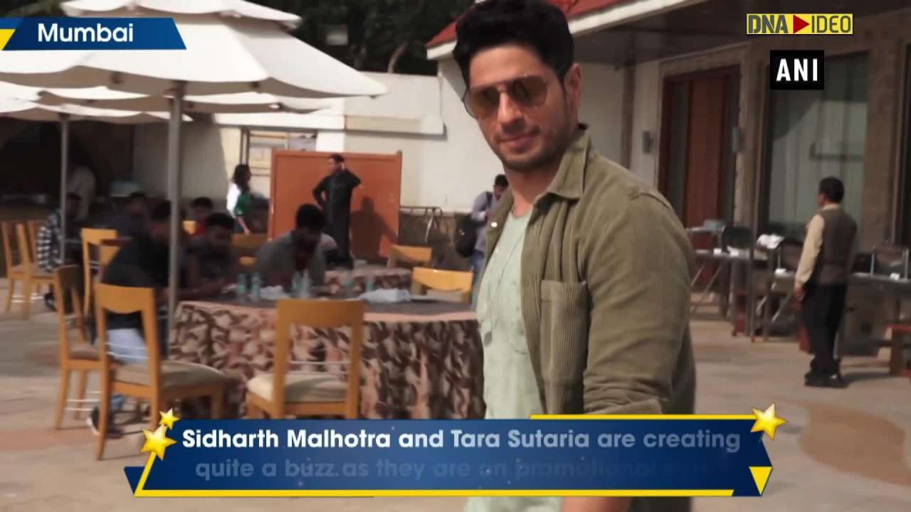 Sidharth Malhotra, Tara Sutaria promote ‘Marjaavaan’