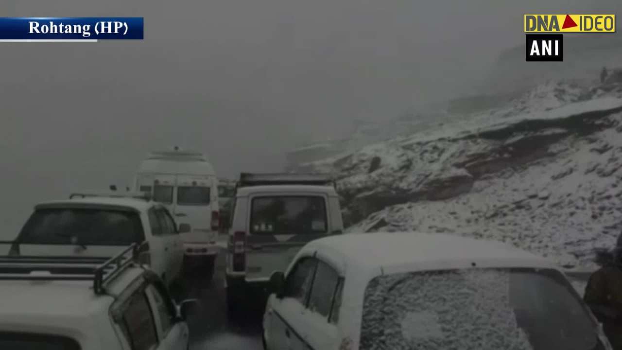 Rohtang Pass receives fresh snowfall
