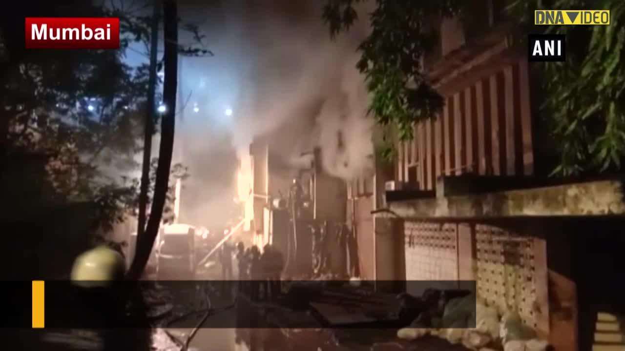 Fire breaks out at godown in Mumbai's Malad