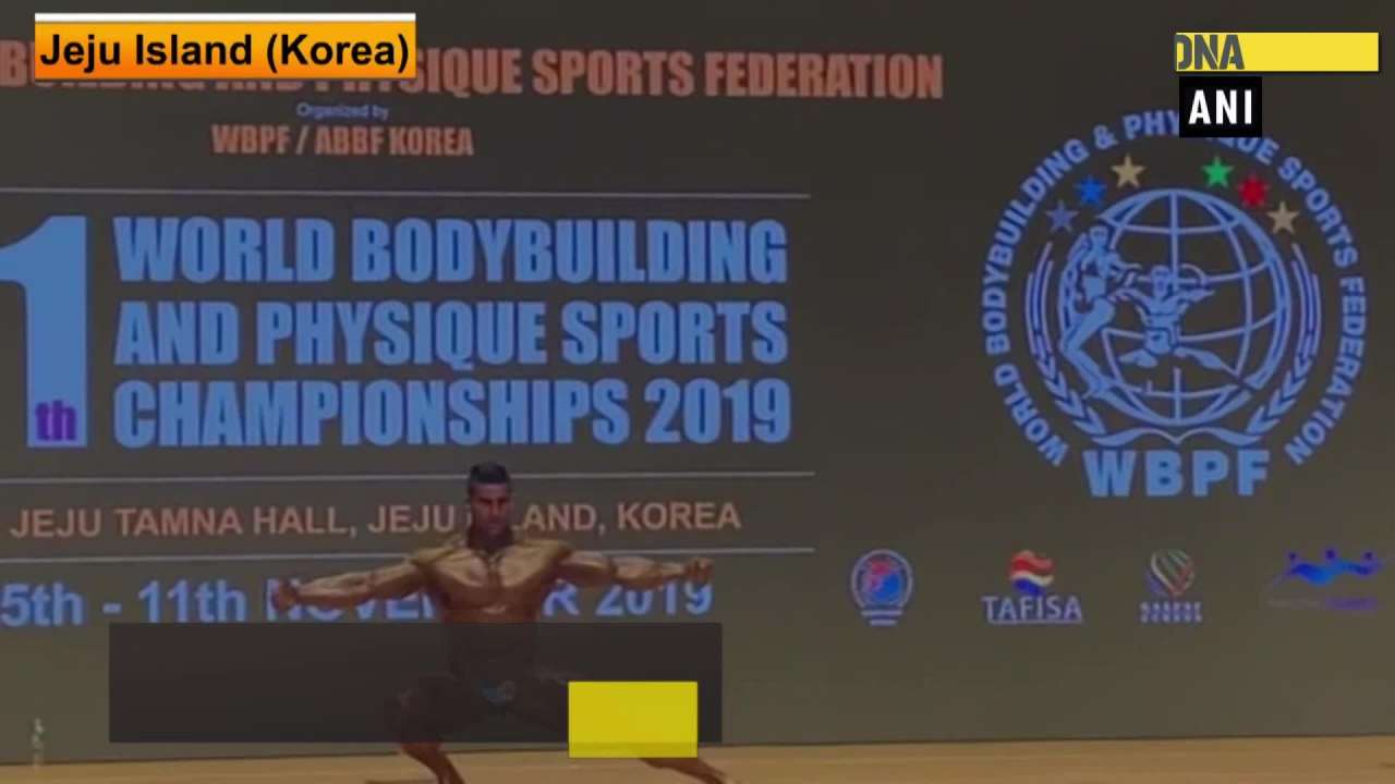 Army man bags gold medal in 11th World Bodybuilding Championships 2019