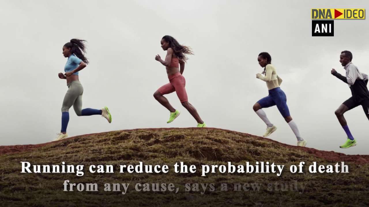 Researchers say running lowers death risk