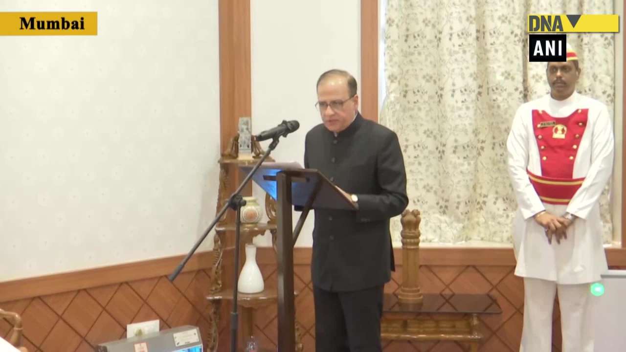 Watch: NCP's Ajit Pawar takes oath as Deputy CM of Maharashtra