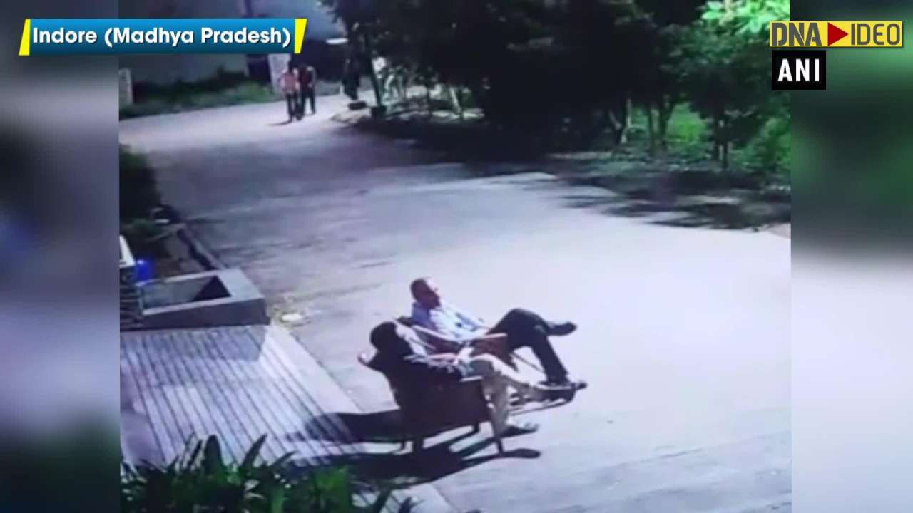 Watch: 5 men commit robbery at builder's residence in Indore
