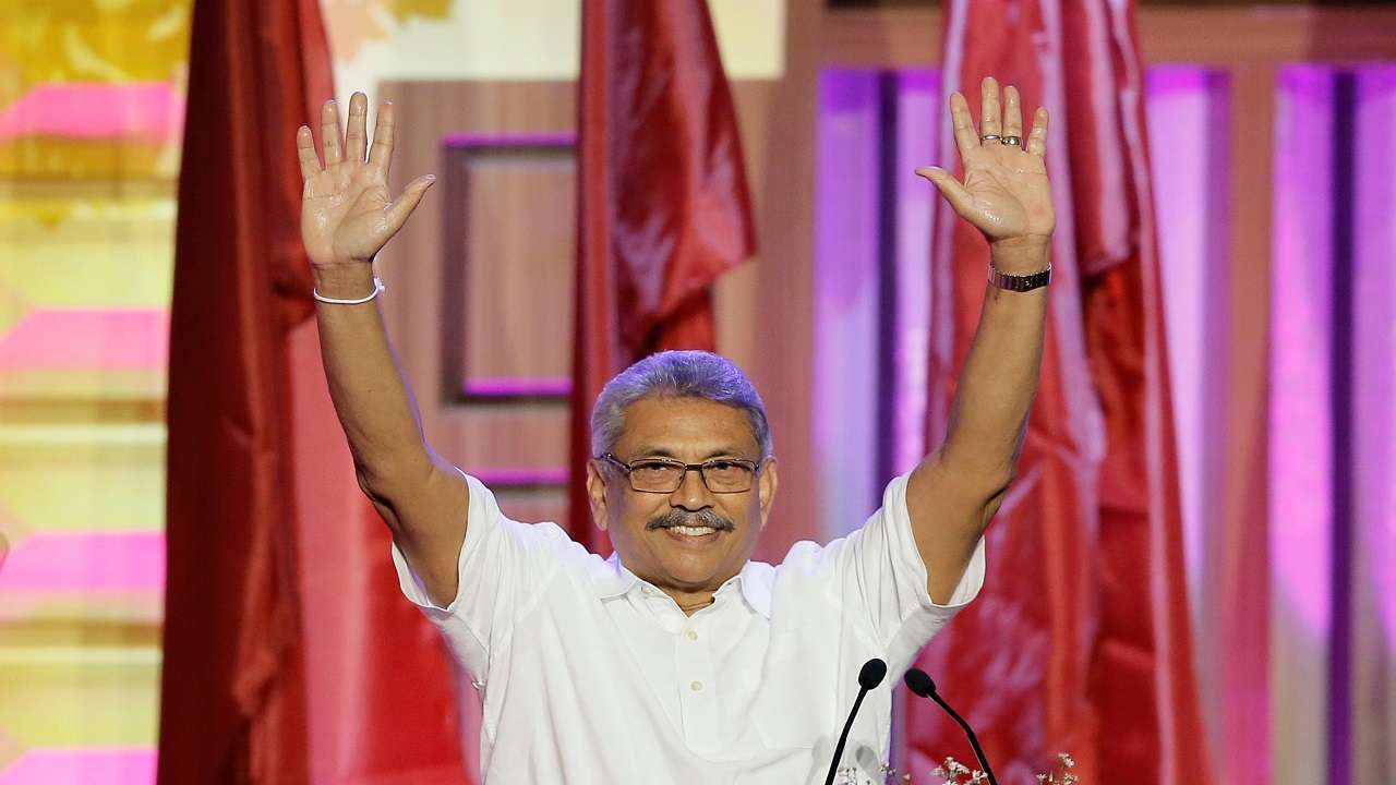 Newly elected Sri Lankan President Gotabaya Rajapaksa to arrive in ...