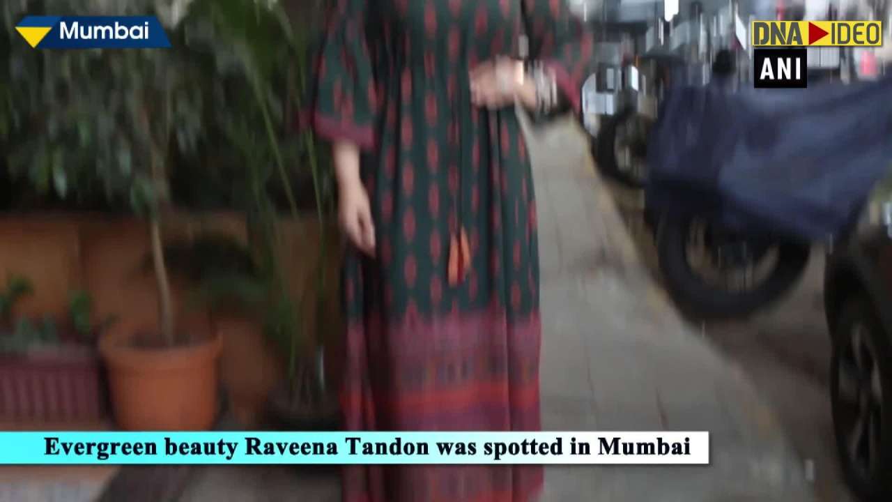Raveena Tandon, Sara Ali Khan spotted in and around Mumbai