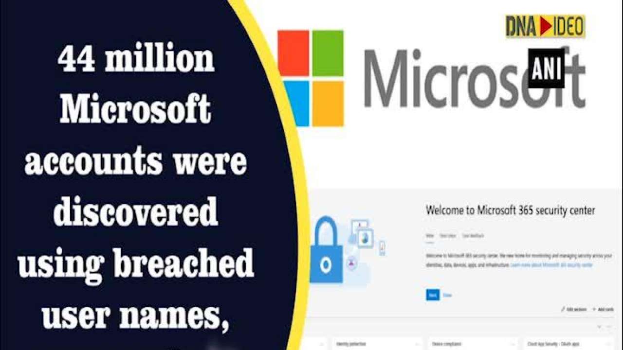 Microsoft discovers 44 million accounts using breached passwords