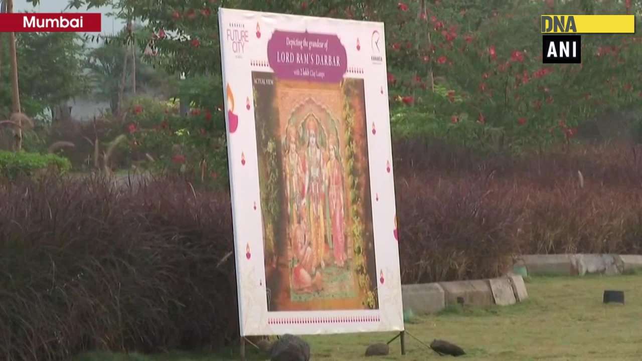 Renowned artist Chetan Raut creates world"s biggest Ram Darbar in Mumbai