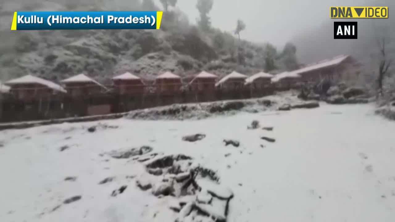 Snowfall brings temperature down is HP’s Kullu