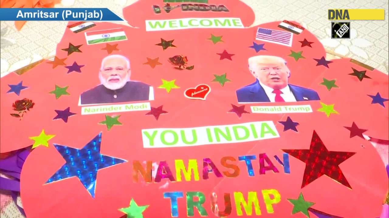 Amritsar kite maker makes colourful kites ahead of ‘Namaste Trump’ event